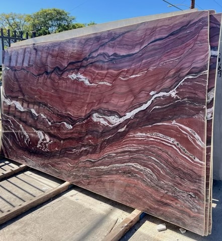 Fusion Red - Quartzite | Stone Slab Store
